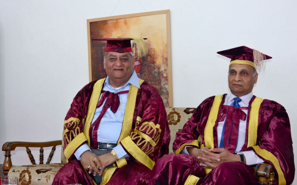 Dr. Kothari Honored with D.Litt Degree – IOU Foundation – Accredited ...
