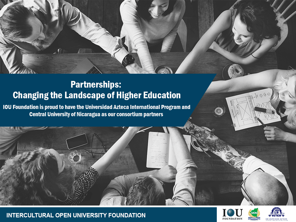Partnerships: Changing the Landscape of Higher Education – IOU ...