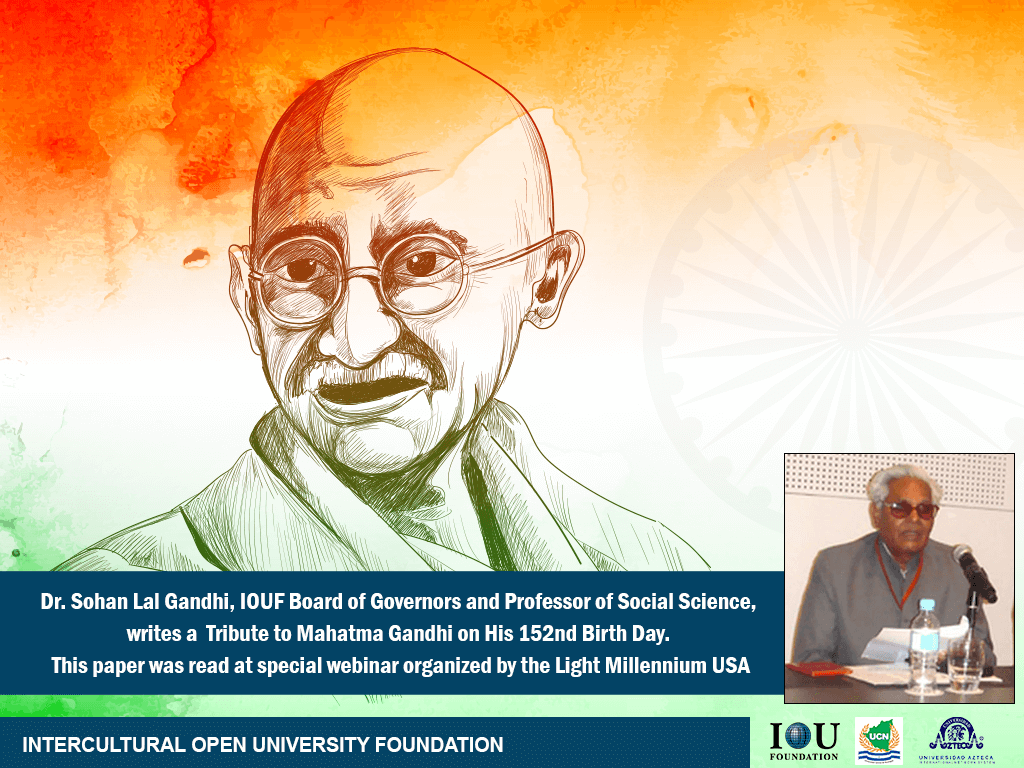 Gandhi – The Embodiment of Infinite Spiritual Strength – IOU Foundation ...